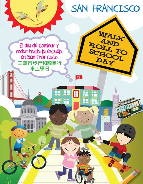 International Walk & Roll To School Day