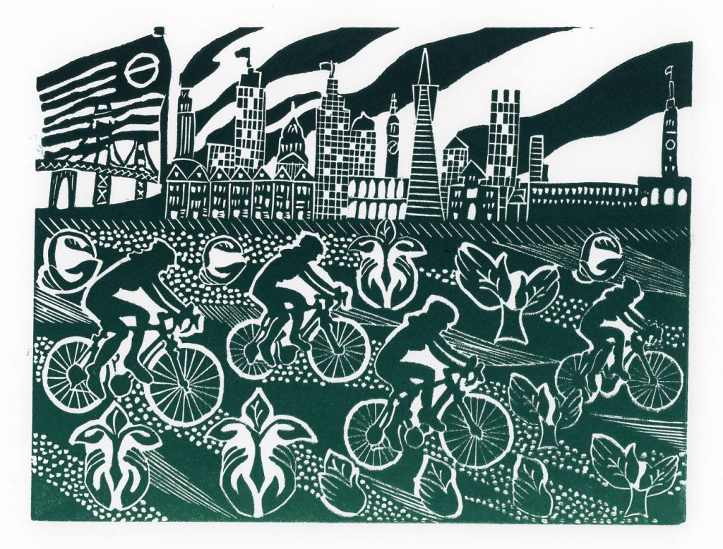 Winterfest Art | San Francisco Bicycle Coalition